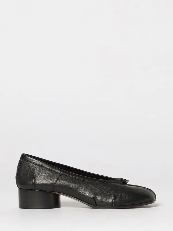 MAISON MARGIELA Tabi Ballet Flats - Black
