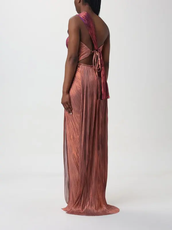 MARIA LUCIA HOHAN Asymmetrical Draped Maxi Dress