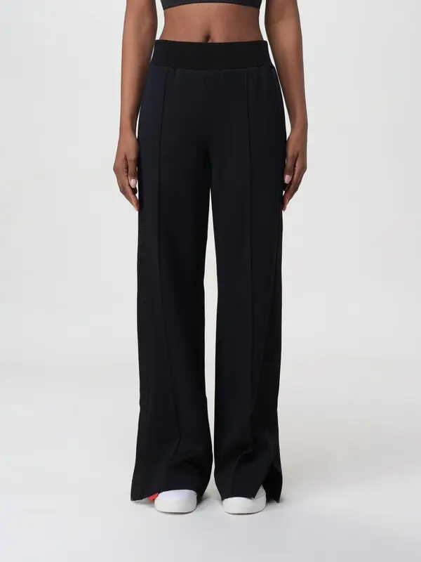 Off-White Wide Leg Trousers - Black