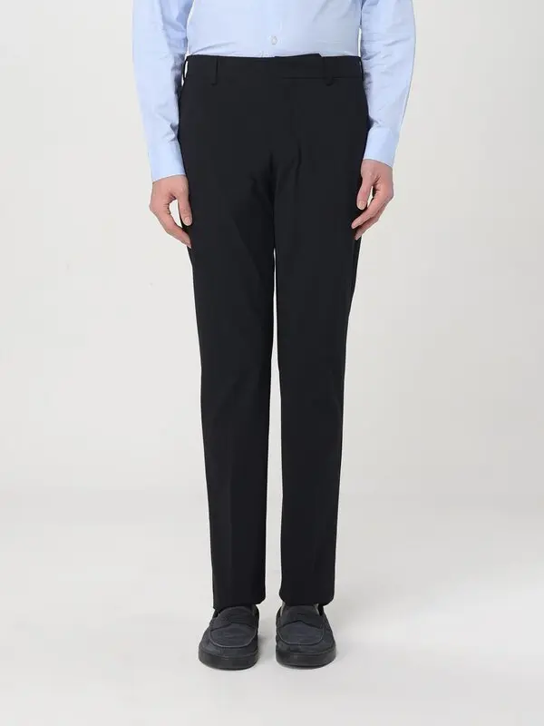PT TORINO Stretch Cotton Chino Trousers - Black
