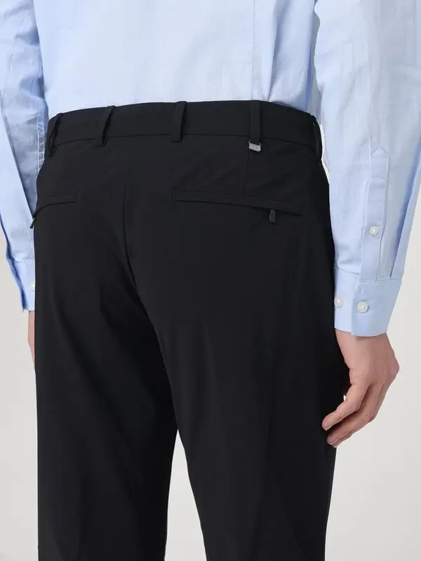 PT TORINO Stretch Cotton Chino Trousers - Black