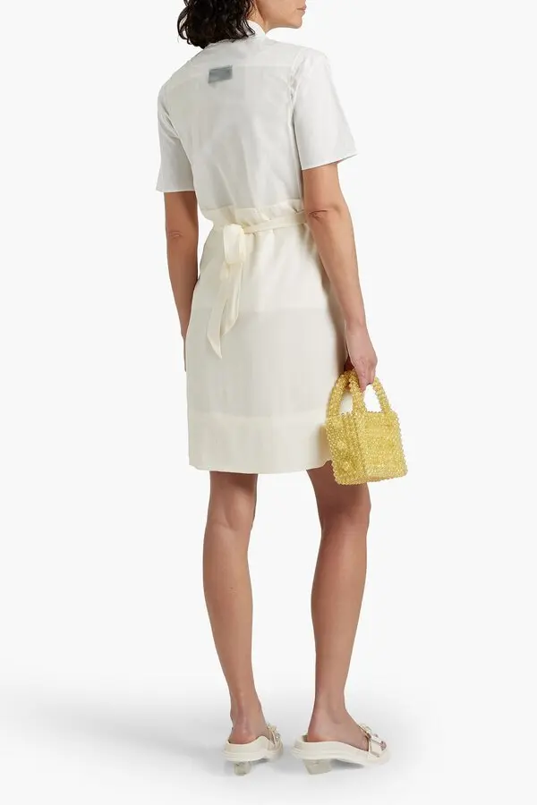 Simone Rocha Mesh-paneled Mini Dress