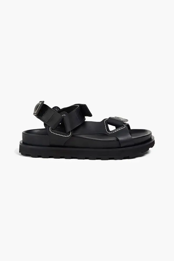 JIL SANDER Leather Sandals