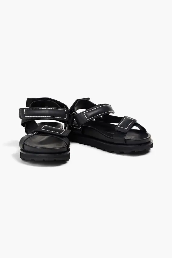 JIL SANDER Leather Sandals