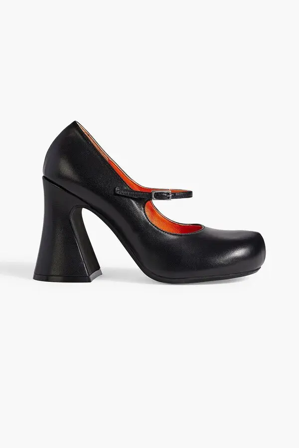 Marni Leather Mary Jane Pumps