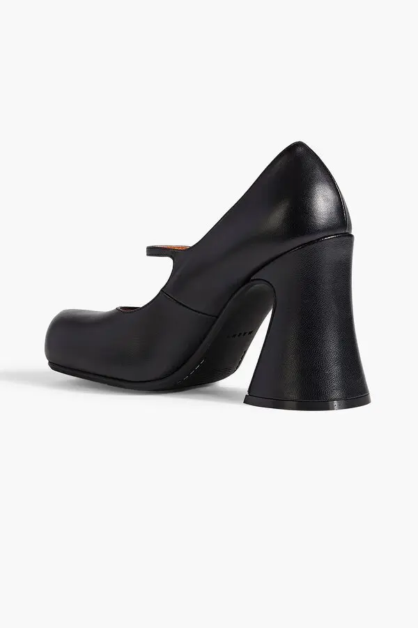 Marni Leather Mary Jane Pumps