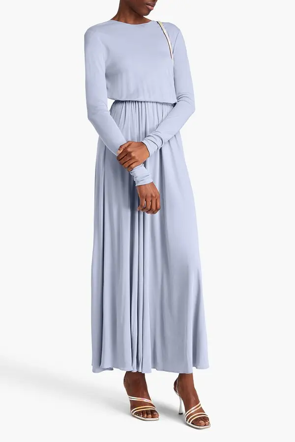 Emilio Pucci Cutout Jersey Maxi Dress