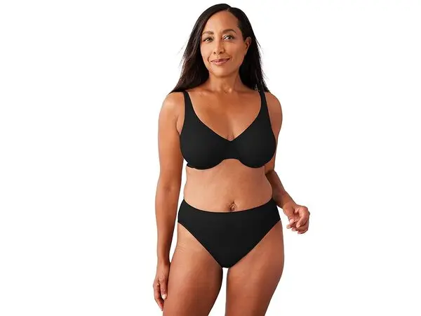 Wacoal Comfortable Cool Underwire 855385 Bra Pastel - Black