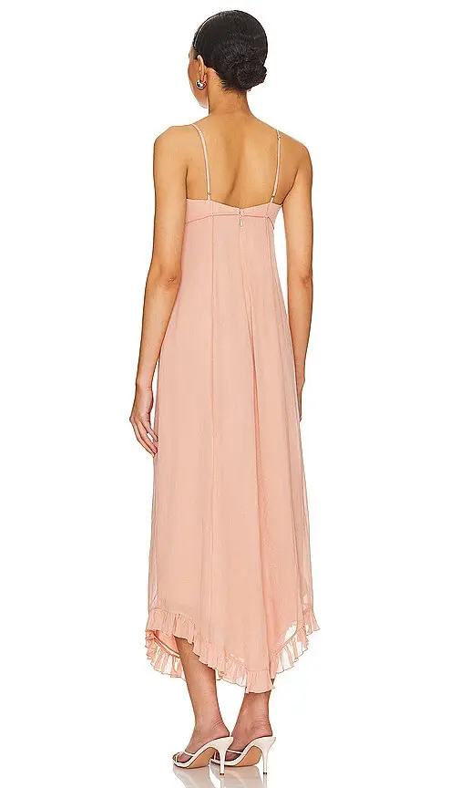 midi navy cocktail dress Margaret Formal Satin Wrap Midi Dress