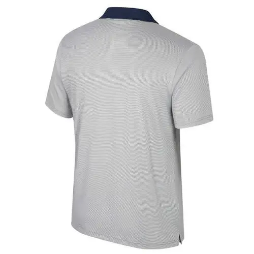 COLOSSEUM Michigan Wolverines Big & Tall Tuck Striped Polo