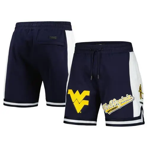 PRO STANDARD West Virginia Mountaineers Script Tail Dk 2.0 Shorts