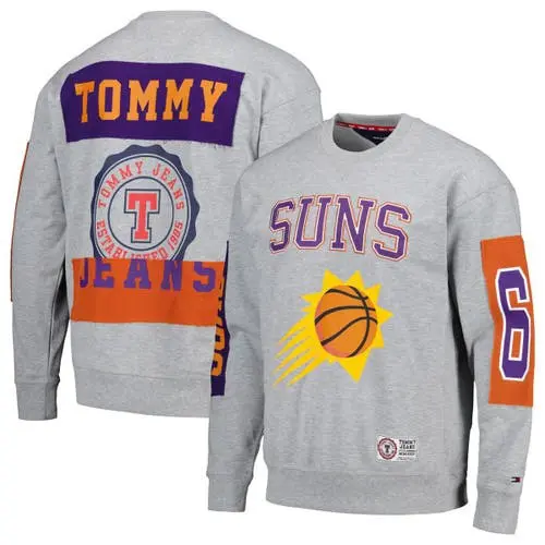 Tommy Hilfiger Phoenix Suns Hayes Crew Neck Pullover Sweatshirt