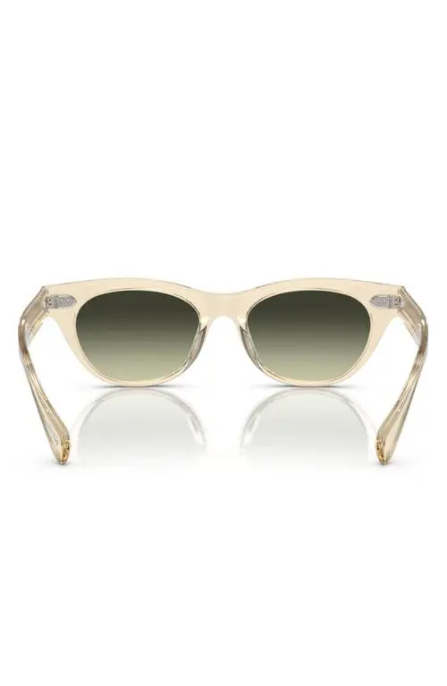 Oliver Spencer Avelin 52mm Square Sunglasses
