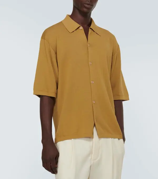 LEMAIRE Cotton Polo Shirt