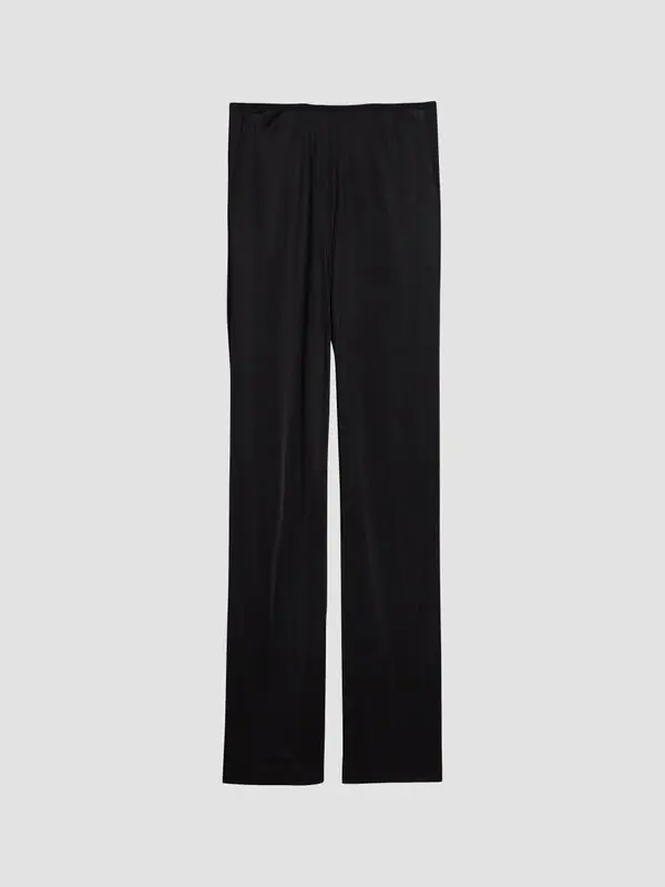 Helmut Lang Mid-rise Straight-leg Pants - Black