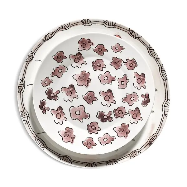 SERAX Marni Dark Viola Deep Serving Plate - Multi