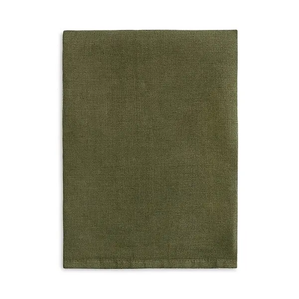 L'Objet Linen Sateen Napkins, Set Of 4 - Olive