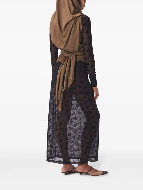 MARGHERITA MACCAPANI Hooded Wraparound Top