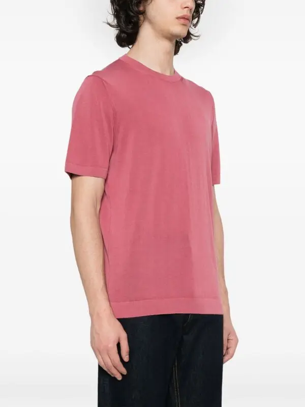 DRUMOHR Fine-ribbed Cotton T-shirt
