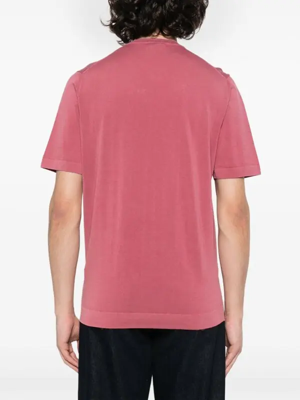 DRUMOHR Fine-ribbed Cotton T-shirt