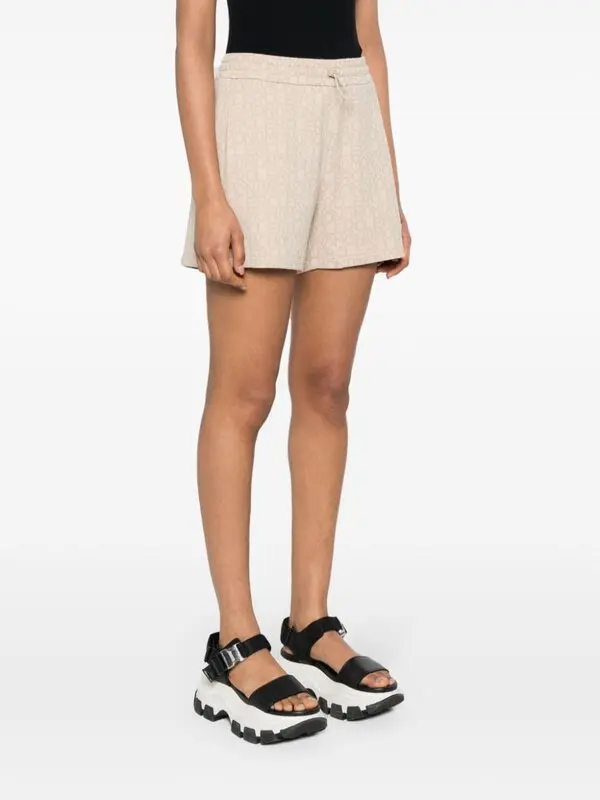 Moncler Monogram Jacquard Shorts