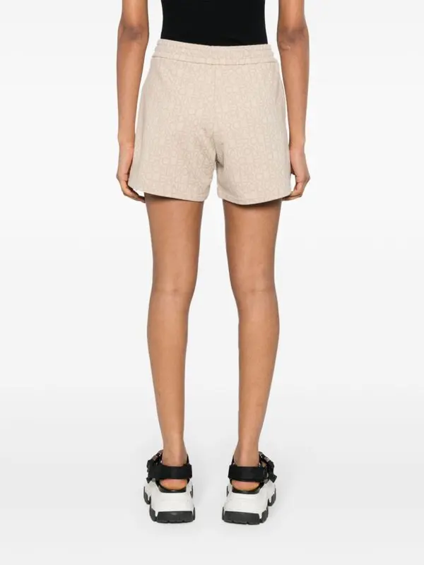 Moncler Monogram Jacquard Shorts
