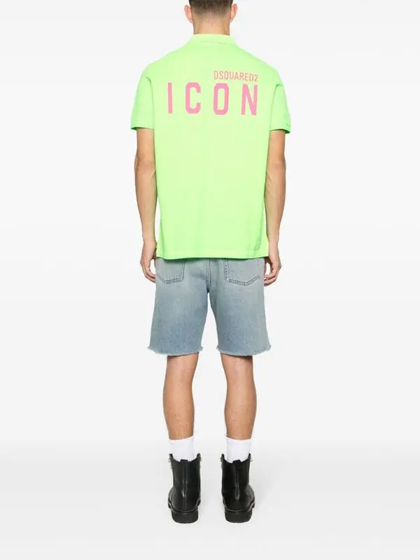 Dsquared2 Be Icon Tennis Polo Shirt