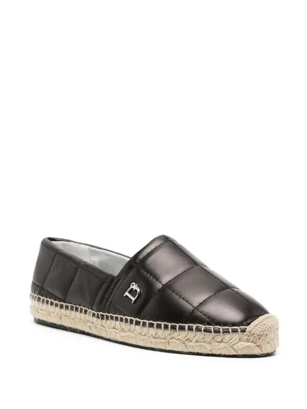 Dsquared2 D2 Statement Leather Espadrilles