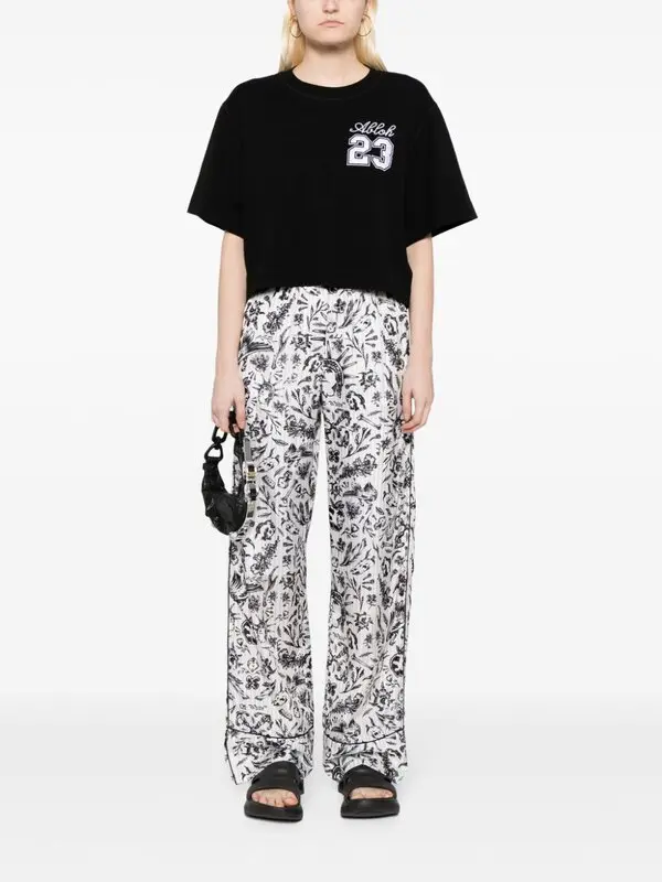 Off-White 23-print Cotton T-shirt