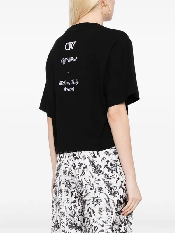 Off-White 23-print Cotton T-shirt