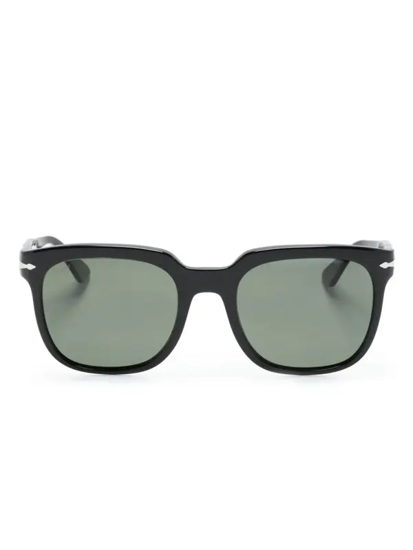Persol Po3323s Oversize-frame Sunglasses - Black