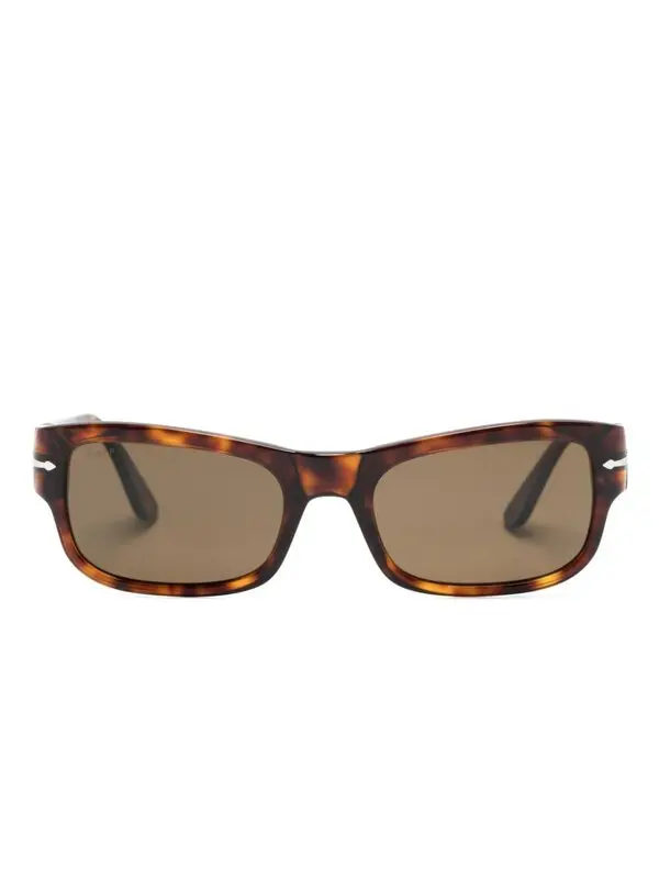 Persol Rectangle-frame Sunglasses - Brown