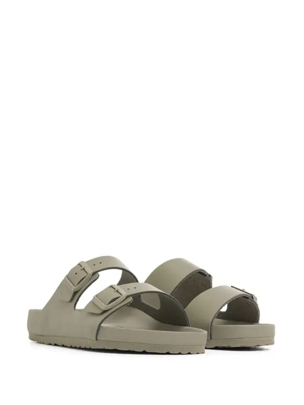 BIRKENSTOCK Arizona Exquisite Leather Sandals - Grey