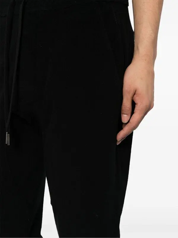TOM FORD Straight-leg Cotton Track Pants - Black