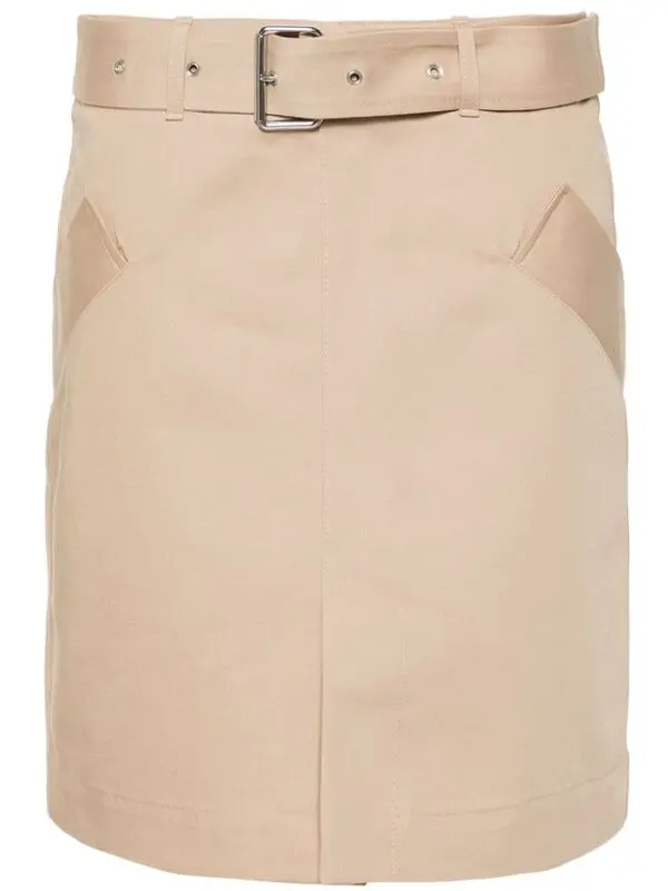 TOTEME Front-slit Belted Skirt
