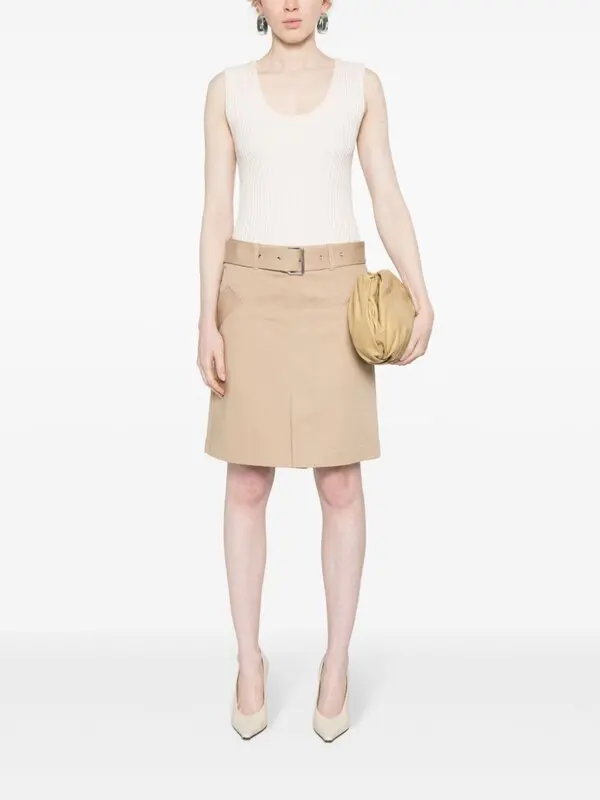 TOTEME Front-slit Belted Skirt