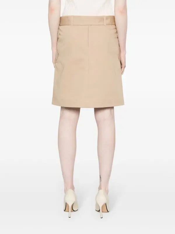 TOTEME Front-slit Belted Skirt