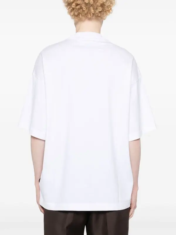 Palm Angels Palm Ski Club Cotton T-shirt - White