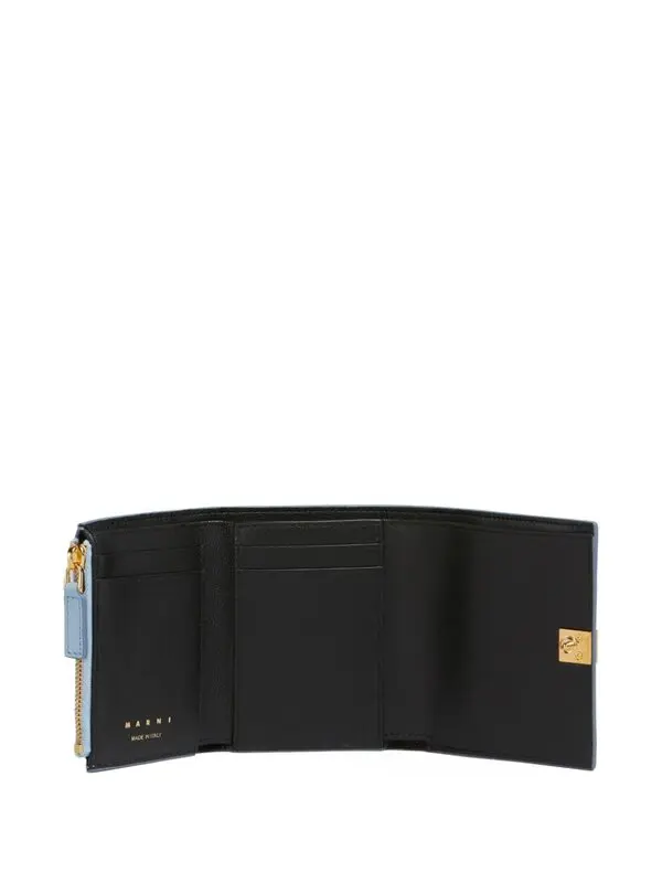 Marni Tri-fold Leather Wallet
