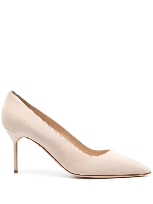 Manolo Blahnik Bb 70mm Pumps - Neutrals