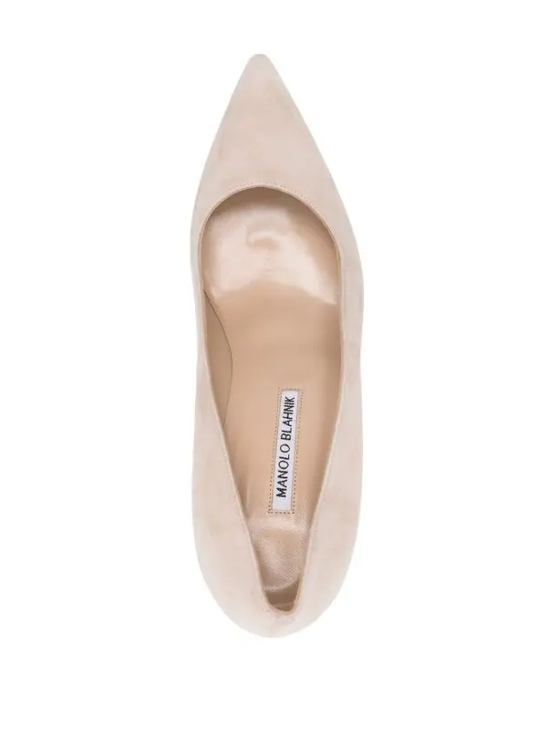Manolo Blahnik Bb 70mm Pumps - Neutrals