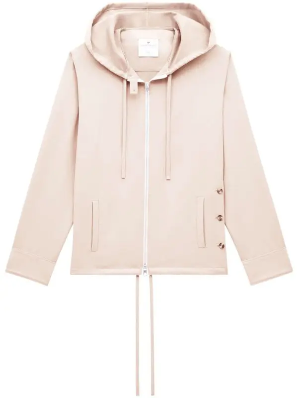 COURREGES Hooded Zip-up Jacket