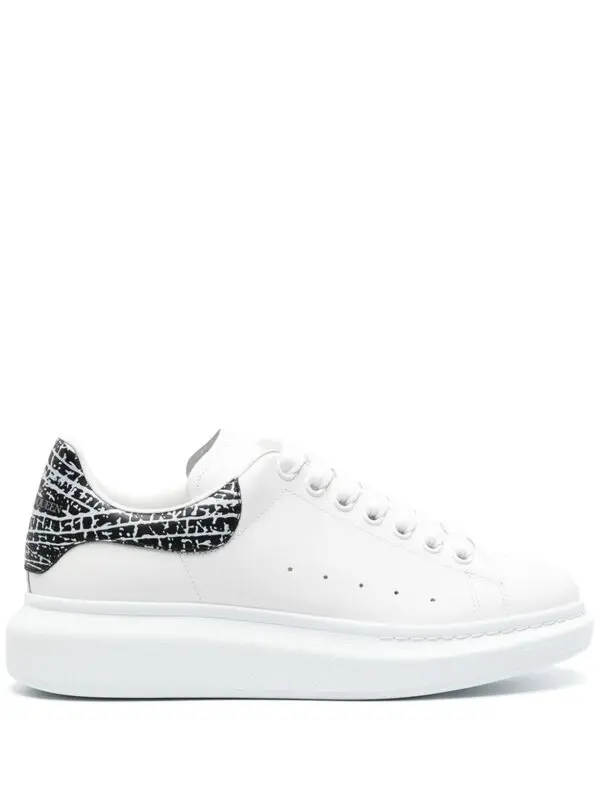 Alexander McQueen Oversized Leather Sneakers
