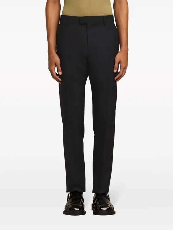Ami Twill Tapered-leg Trousers