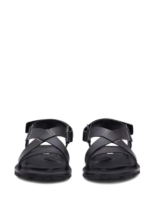 JIL SANDER Leather Sandals