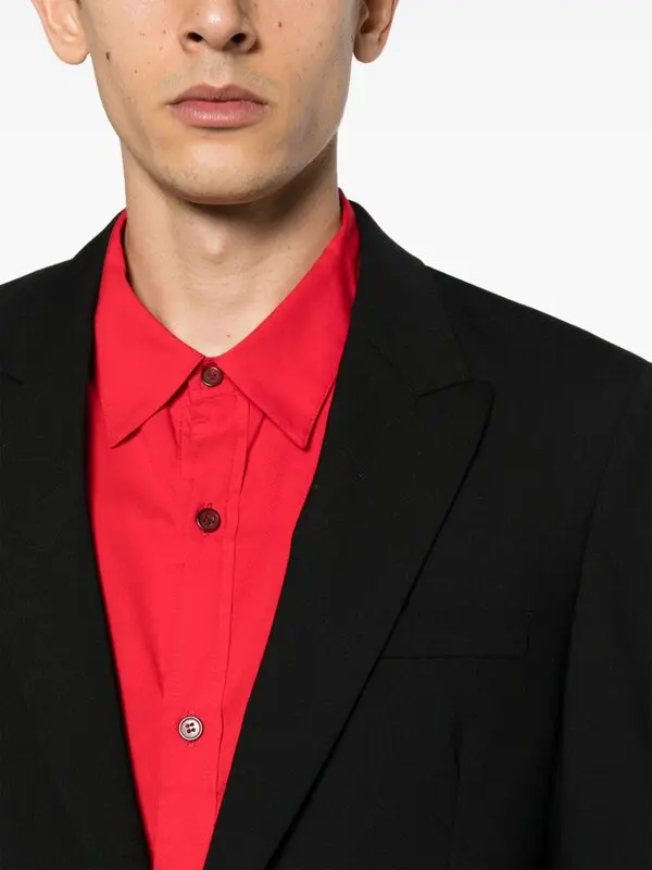 MODES Peak-lapels Single-breasted Blazer