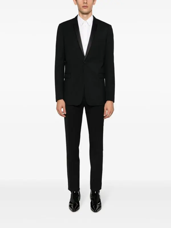 MODES Mid-rise Tailored Trousers - Black