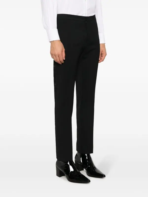 MODES Mid-rise Tailored Trousers - Black