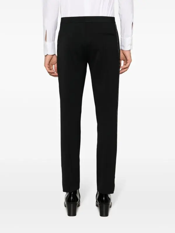 MODES Mid-rise Tailored Trousers - Black