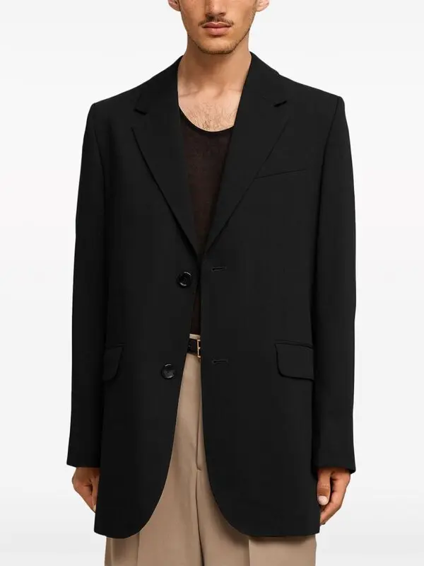 Ami Single-breasted Virgin Wool Blazer